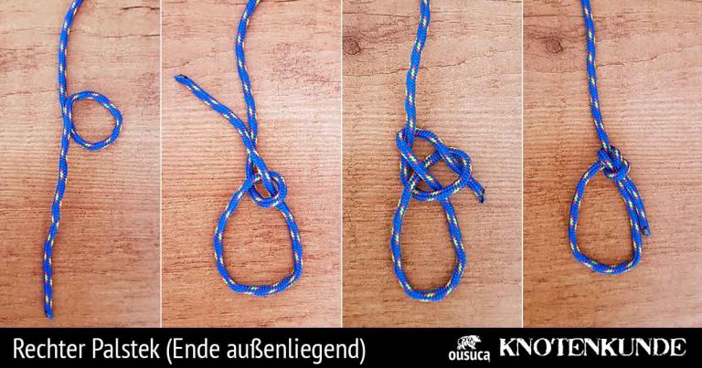 Kleine Knotenkunde: Die wichtigsten Knoten für Outdoor / ousuca®